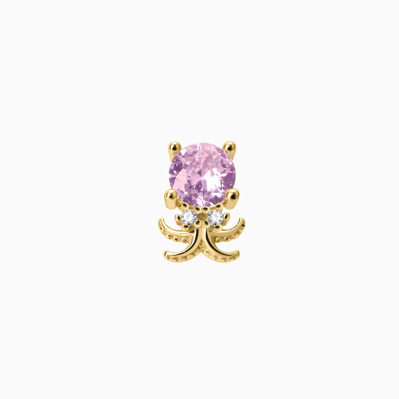 Octopus Piercing Gold
